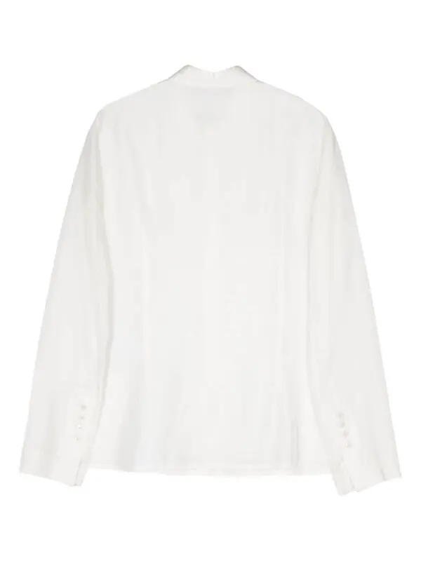 SAPIO Pointed-collar Twill Shirt