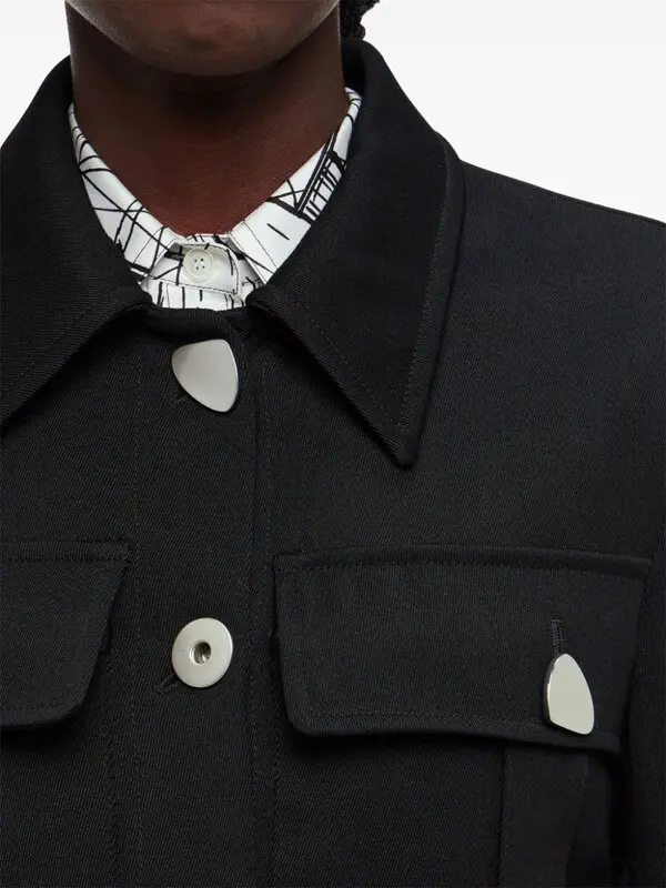 FERRAGAMO Trucker Style Wool Jacket