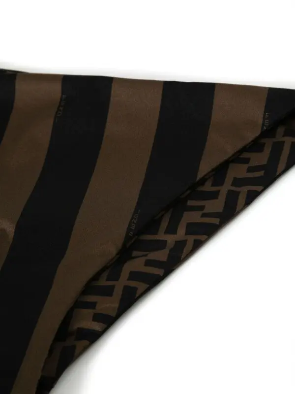 Fendi Reversible Triangle-cup Bikini - Black