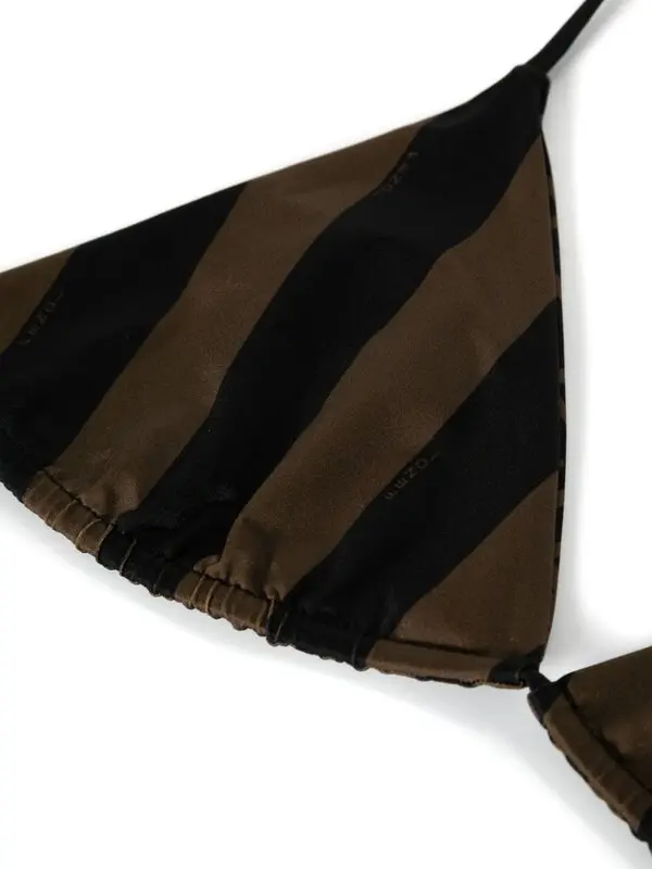 Fendi Reversible Triangle-cup Bikini - Black