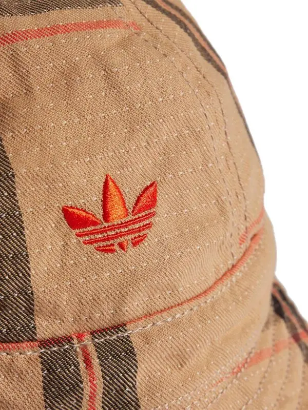 Adidas Wales Bonner X Check Pattern Bucket Hat