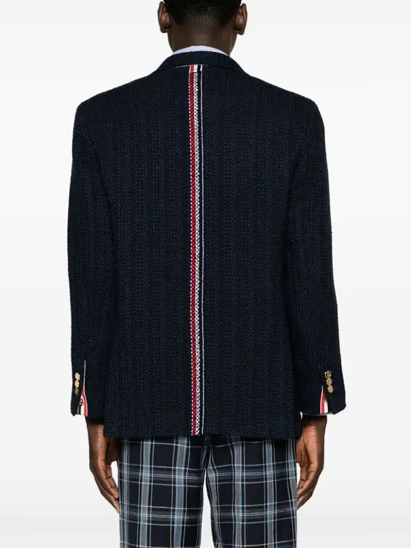 Thom Browne Tweed Single-breasted Blazer