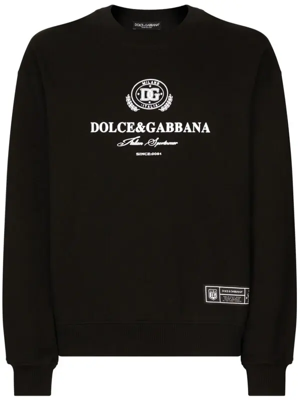 Dolce & Gabbana Logo-print Cotton Sweatshirt