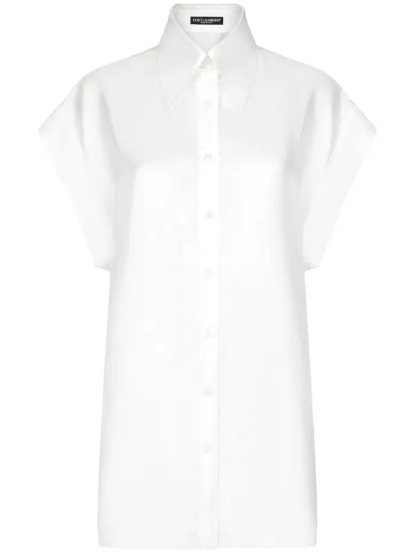 Dolce & Gabbana Button-up Silk Shirt
