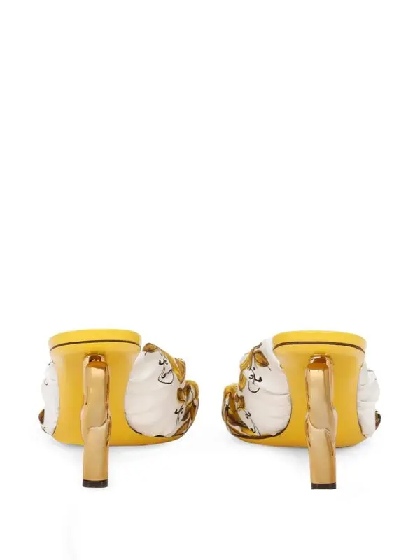 Dolce & Gabbana 75mm Majolica-print Sandals