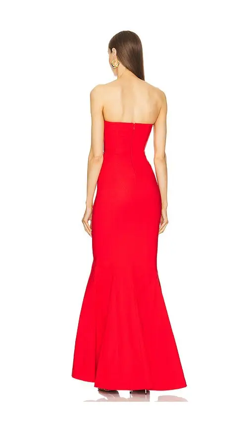 billie red dress Billie Midi Dress - Red