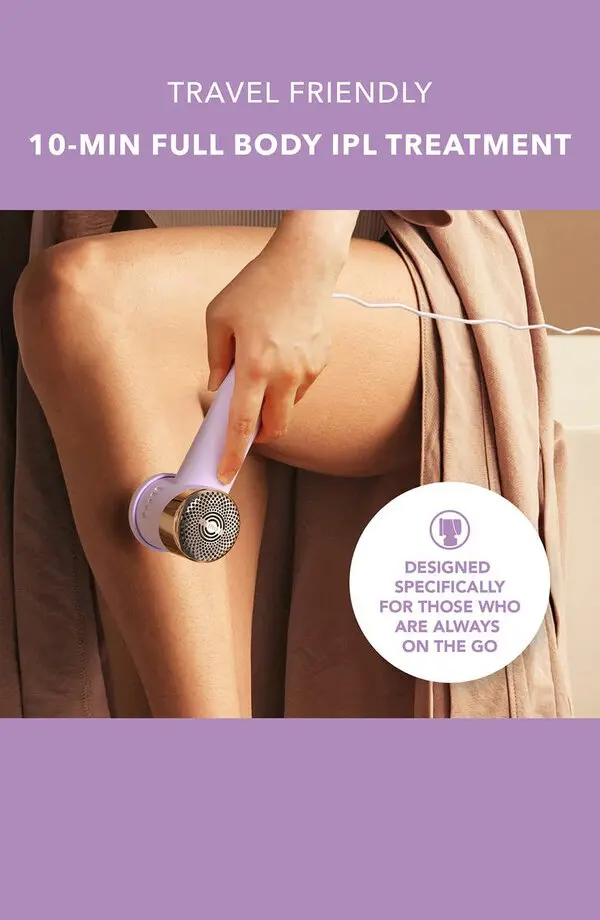 Foreo Peach 2 Go Advanced Hair Removal Device - Lavender