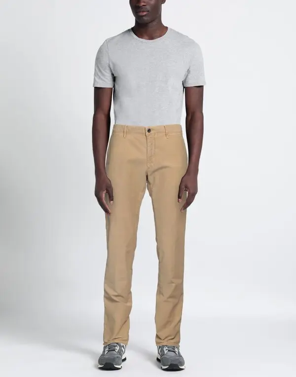 Incotex Pants Size Cotton, Elastane - Beige