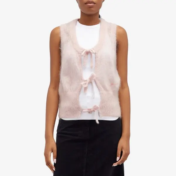GANNI Tie String Vest