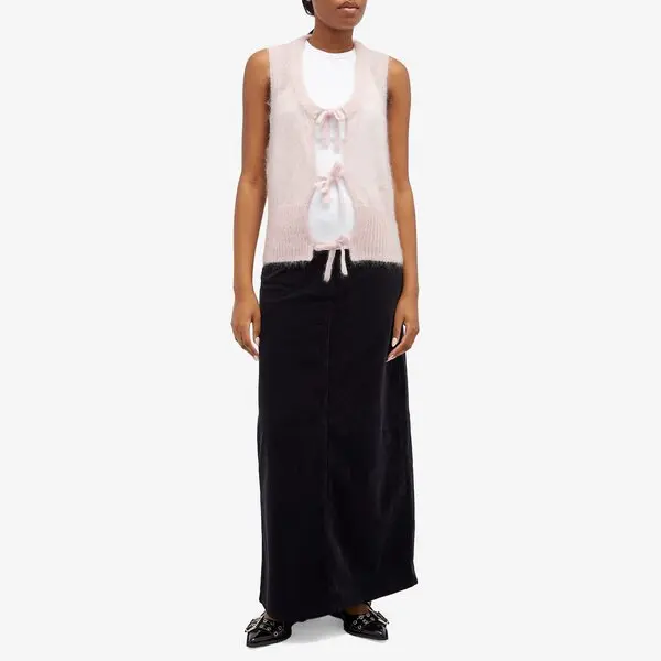 GANNI Tie String Vest