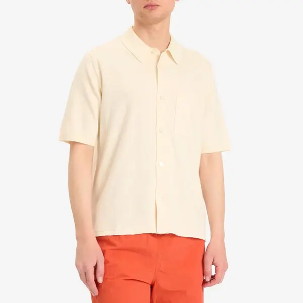 Norse Projects Rollo Full Button Knit Polo