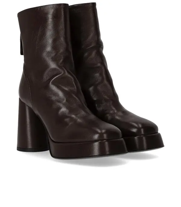 HALMANERA Lara Heeled Ankle Boots