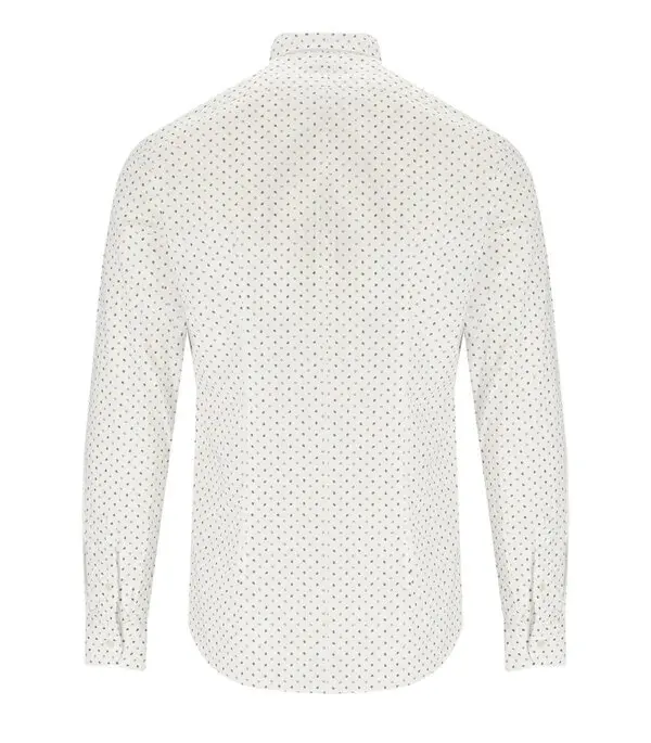 MANUEL RITZ Patterned Shirt - White