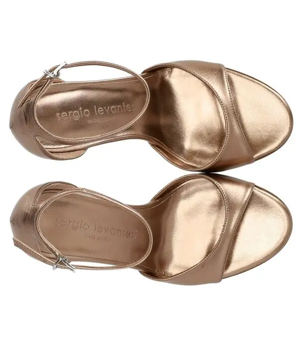 SERGIO LEVANTESI Hope Heeled Sandal - Brown