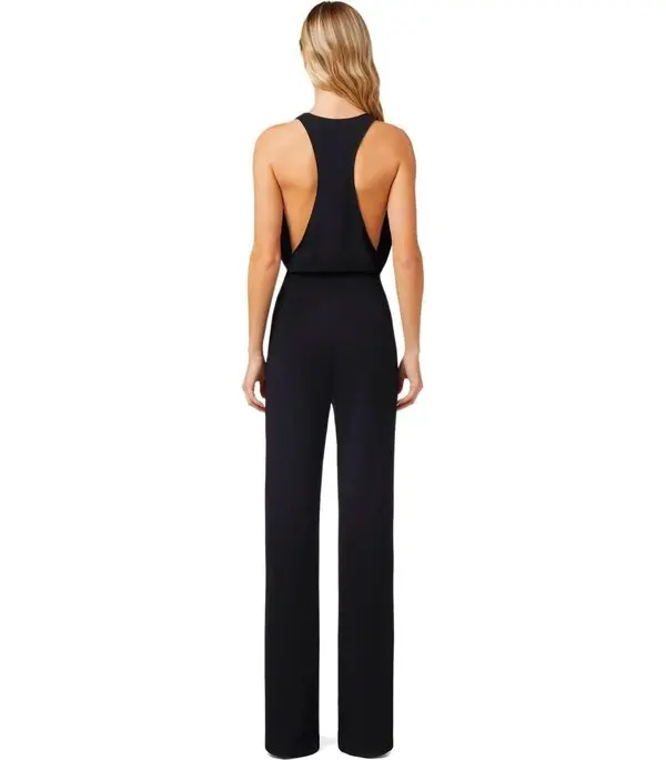Elisabetta Franchi Jumpsuit With Embroidered Logo