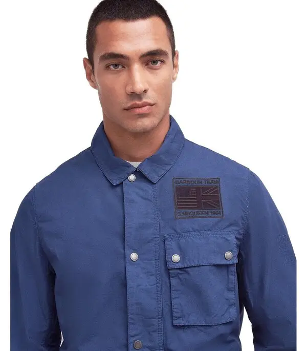 Barbour International Workers Casual Jacket - Blue