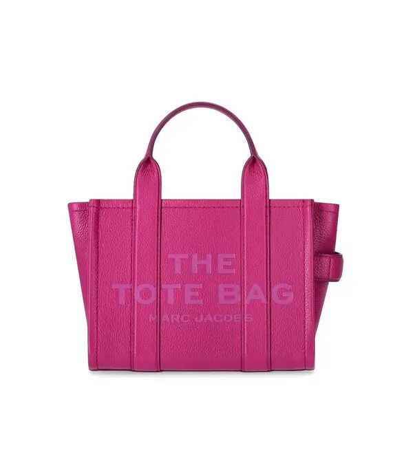 Marc Jacobs The Leather Small Tote Lipstick Pink Handbag