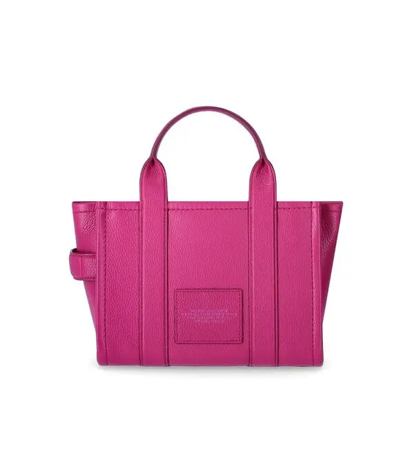 Marc Jacobs The Leather Small Tote Lipstick Pink Handbag