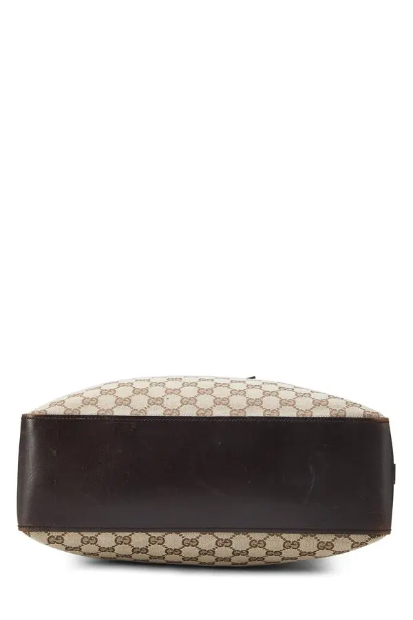 Gucci Original Gg Canvas Buckle Tote