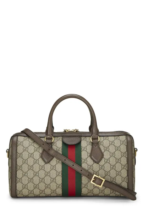 Gucci Gg Supreme Ophidia Top Handle Bag