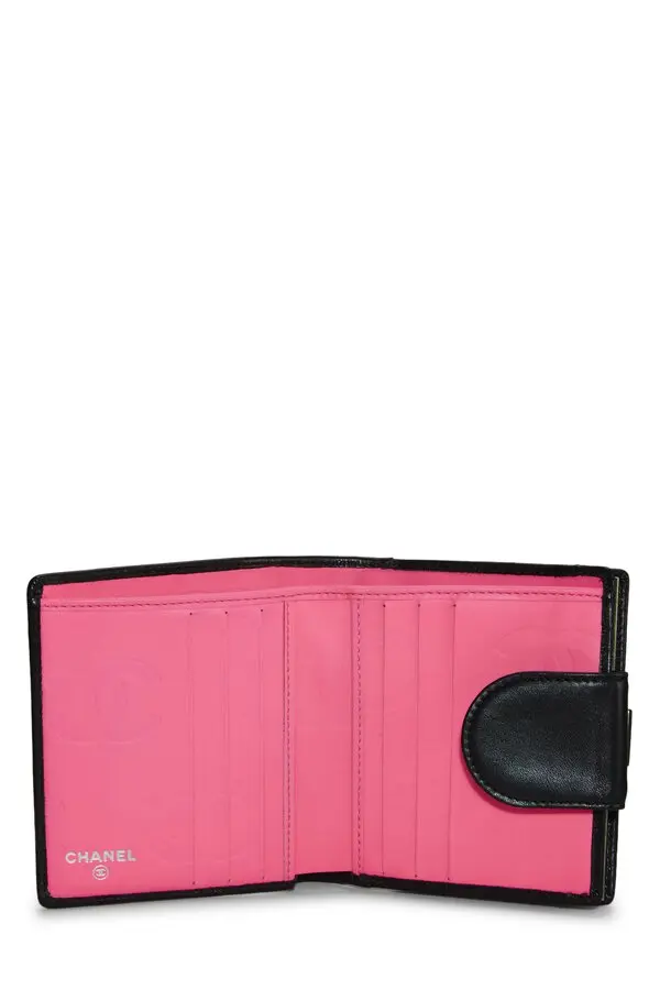 Chanel Quilted Calfskin Cambon Compact Wallet