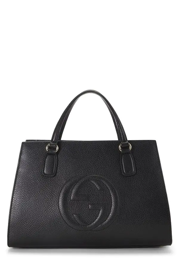 Gucci Grained Leather Soho Handbag
