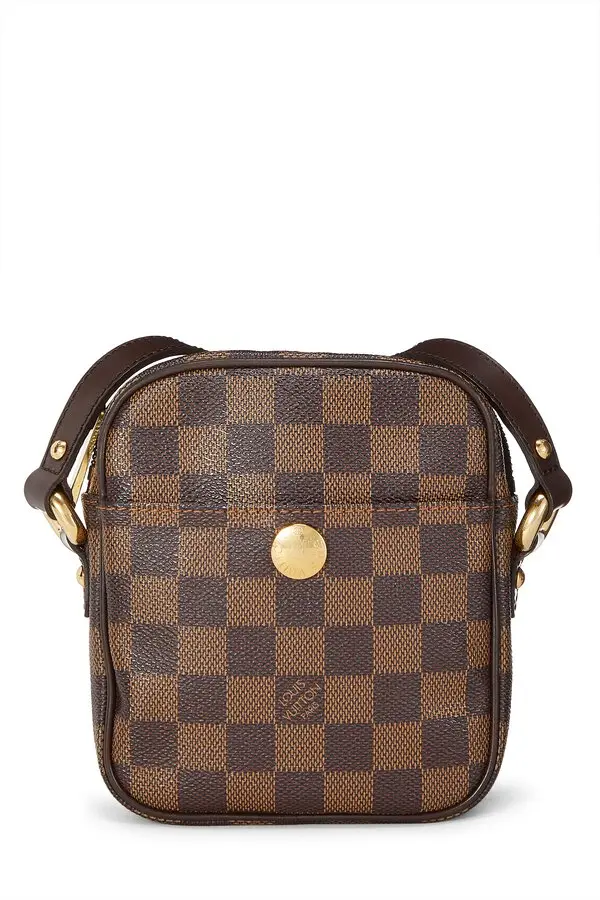 LOUIS VUITTON Damier Ebene Rift Crossbody Bag - Brown