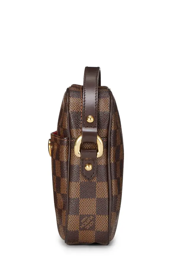 LOUIS VUITTON Damier Ebene Rift Crossbody Bag - Brown