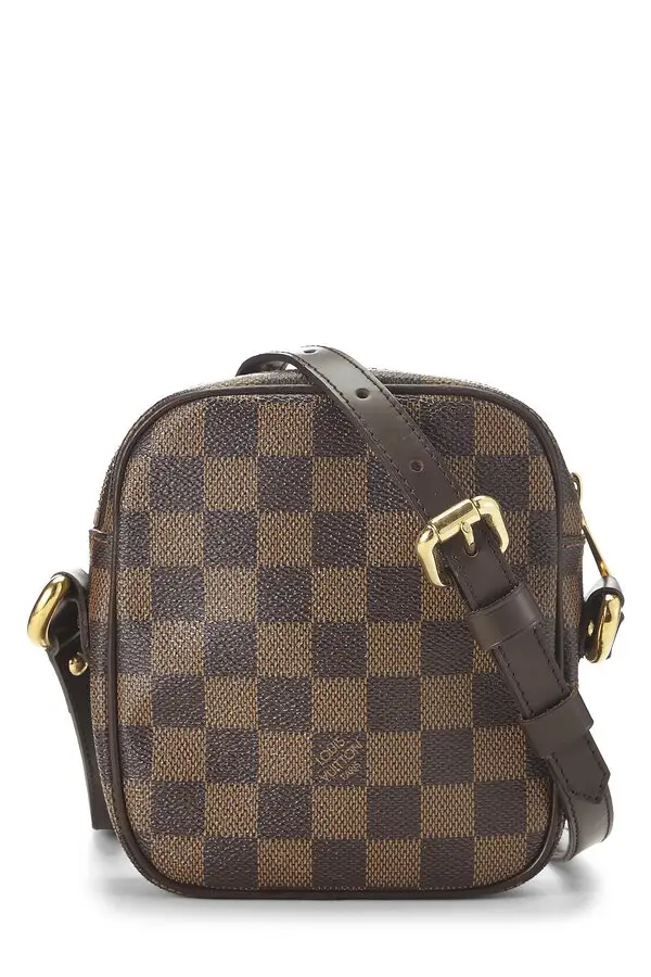 LOUIS VUITTON Damier Ebene Rift Crossbody Bag - Brown