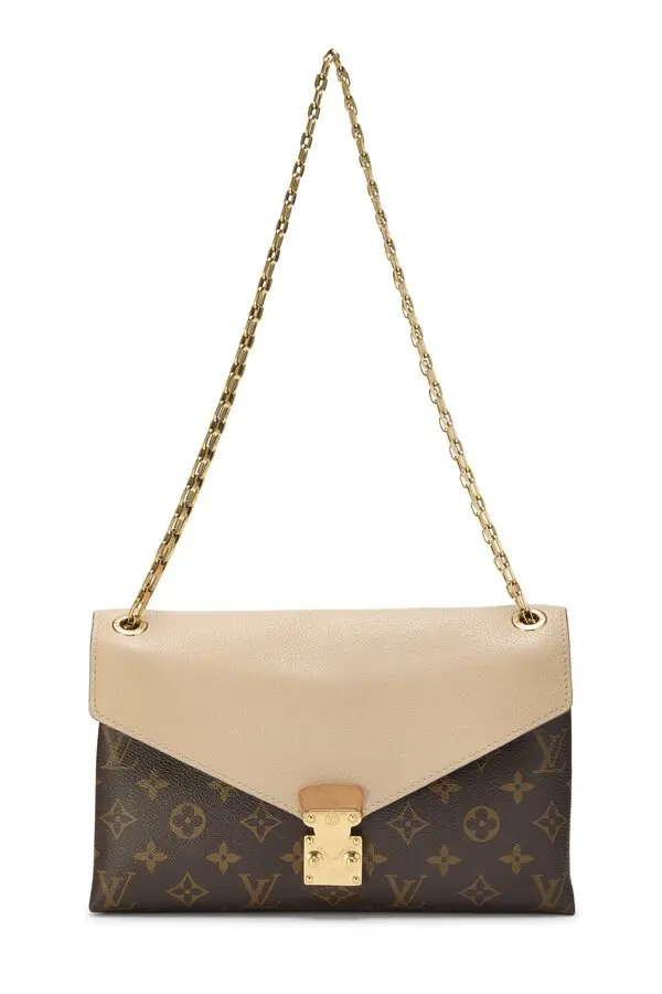 LOUIS VUITTON Monogram Canvas Pallas Chain Bag