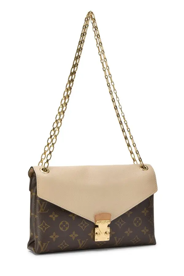 LOUIS VUITTON Monogram Canvas Pallas Chain Bag