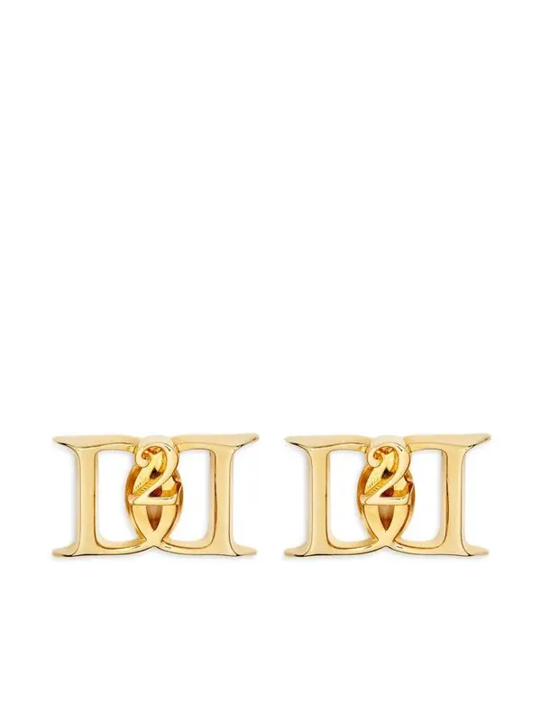 Dsquared2 Logo-plaque Stud Earrings