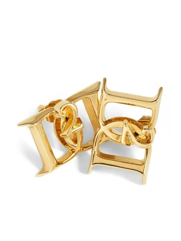 Dsquared2 Logo-plaque Stud Earrings