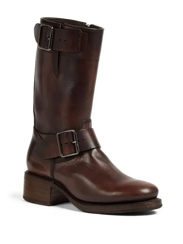 Dsquared2 Harley Biker Boots - Brown
