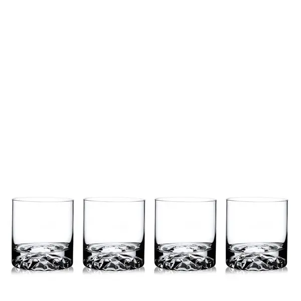 NUDE GLASS Club Whiskey Glass, Set Of 4