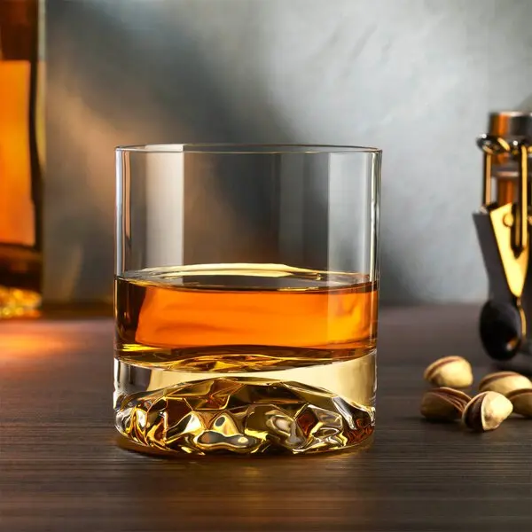 NUDE GLASS Club Whiskey Glass, Set Of 4