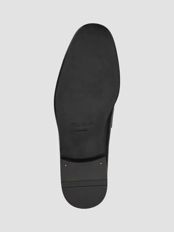 FERRAGAMO Florio Leather Loafers