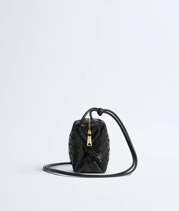 Bottega Veneta Mini Loop Camera Bag - Black