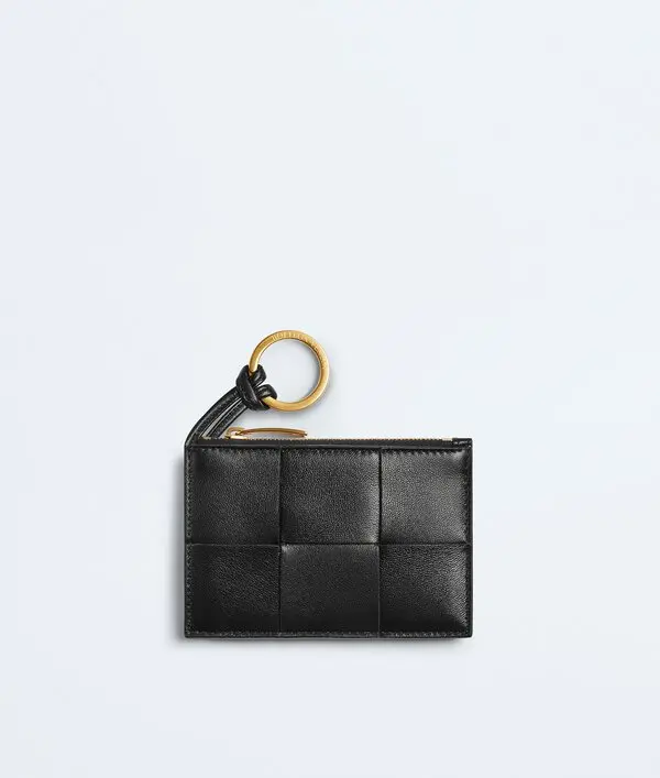 Bottega Veneta Cassette Key Pouch - Black