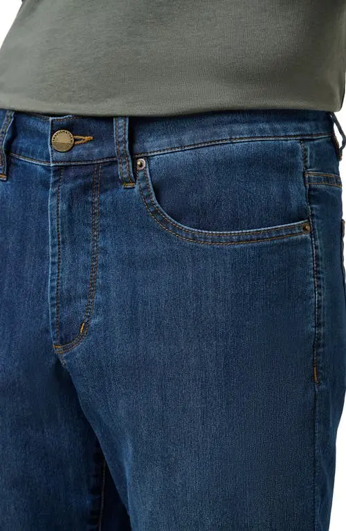 Travis Mathew Legacy Featherweight Straight Leg Jeans - Mid Blue