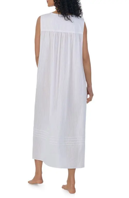 Eileen West Stripe Cotton Ballet Nightgown