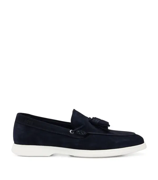 BOSS Suede Tassel Loafers