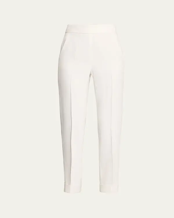 Akris Straight Leg Wool Pants