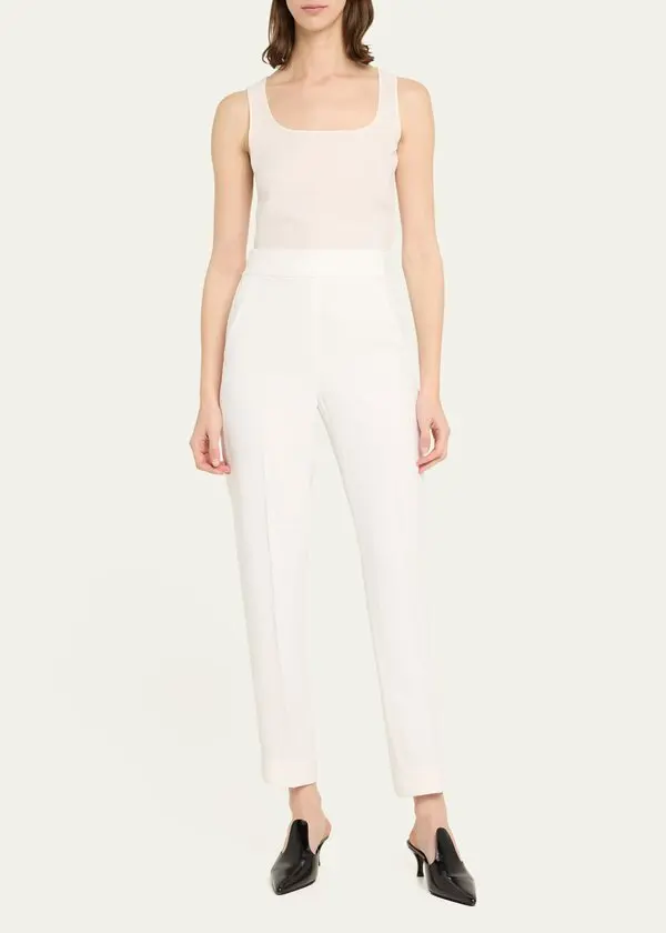 Akris Straight Leg Wool Pants