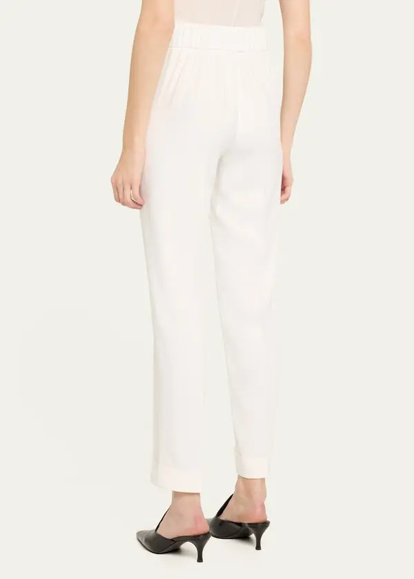 Akris Straight Leg Wool Pants