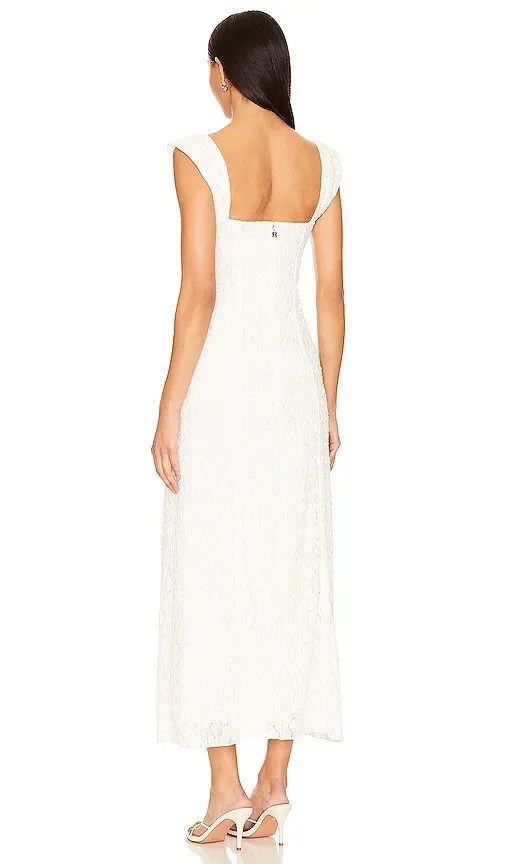 ROTATE BY BIRGER CHRISTENSEN Lace Wide Strap Dress