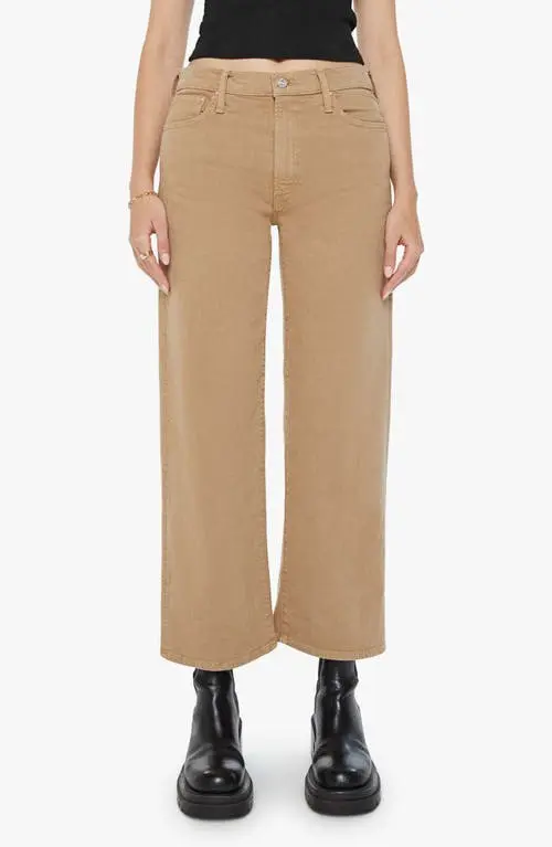 MOTHER The Dodger Flood Wide Leg Ankle Jeans