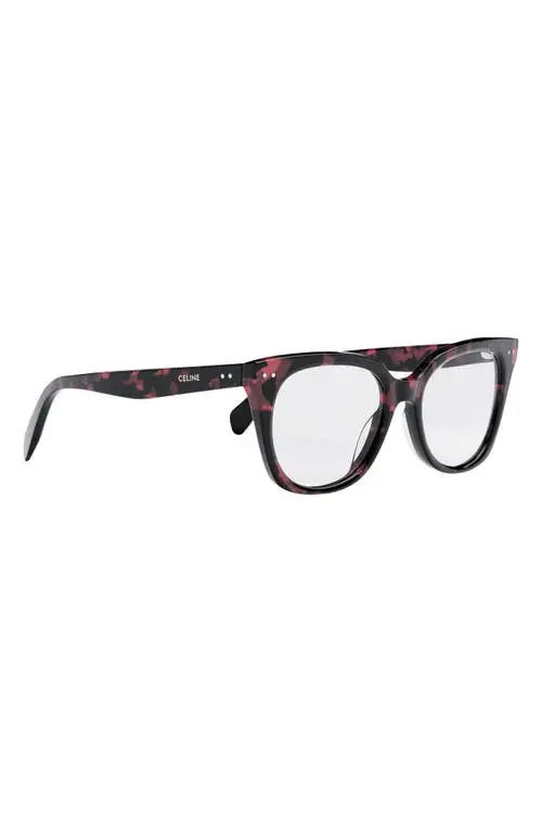 Celine 52mm Cat Eye Optical Glasses