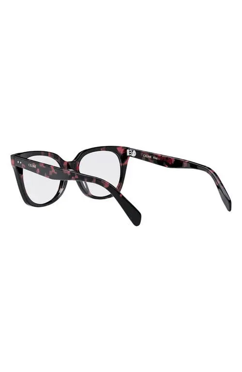Celine 52mm Cat Eye Optical Glasses