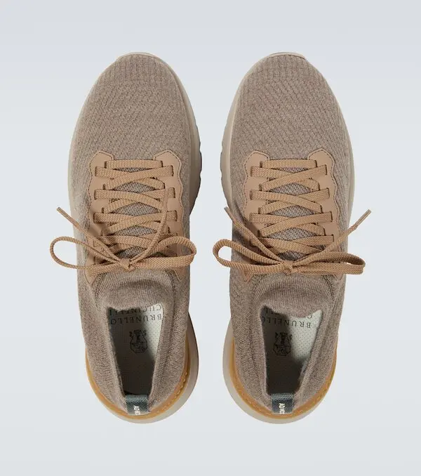 Brunello Cucinelli Knit Sneakers